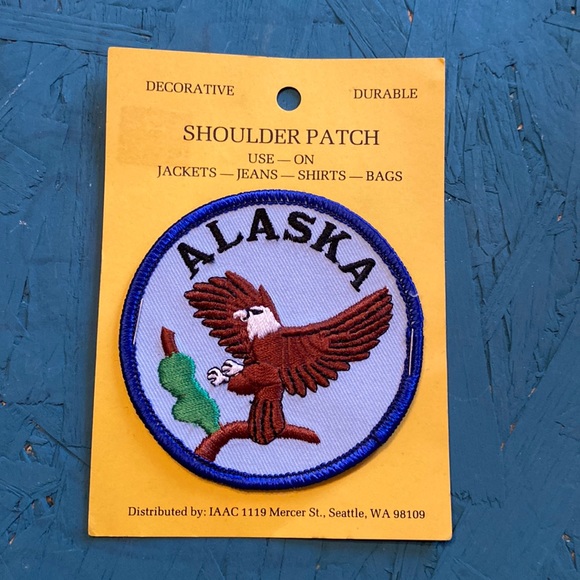 None | Accessories | Alaska Shoulder Patch 25 Iron On New | Poshmark